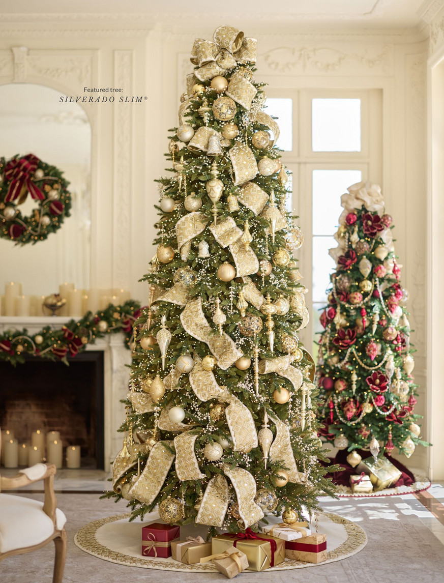 Ivory Christmas Tree Decorations